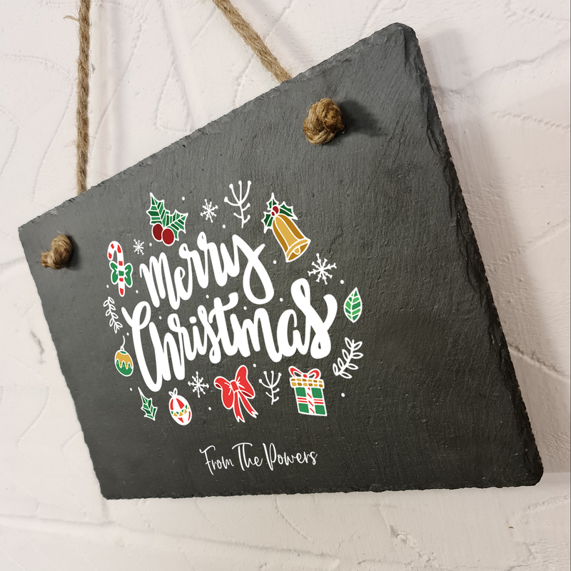 Hanging Slate Sign – Apollo Printing